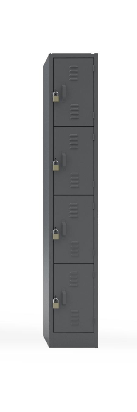 LOCKER 4 PUERTAS SLIM - Multimobiliario